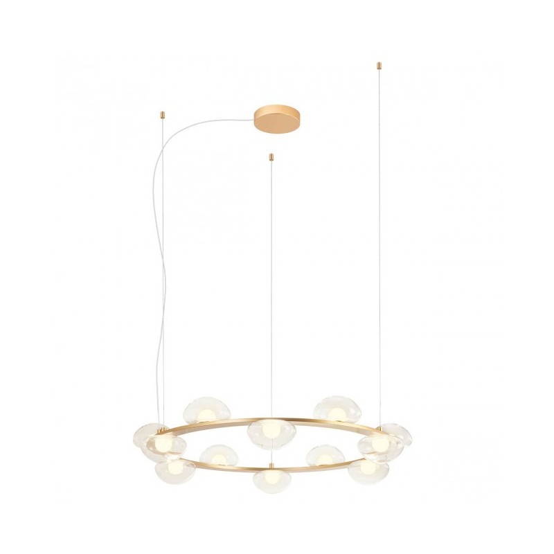 Sinclair Ø 89 cm 01-3251 Redo Group pendant lamp in metal and glass ...